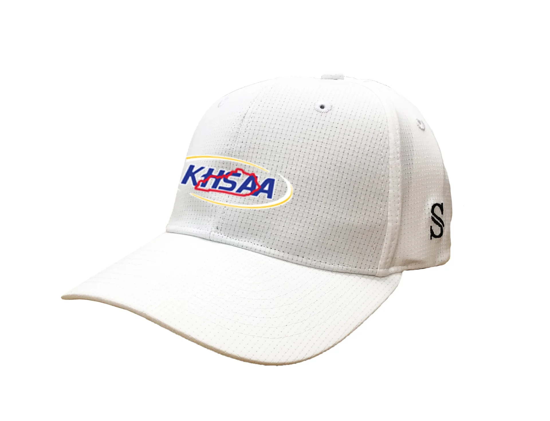 KY-HT111 - Smitty - Performance Flex Fit Football Hat - Solid White w ...